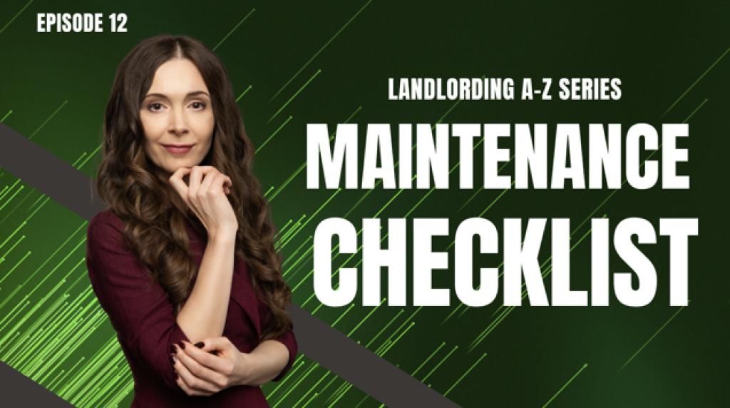 Maintenance Checklist - Landlord Gurus